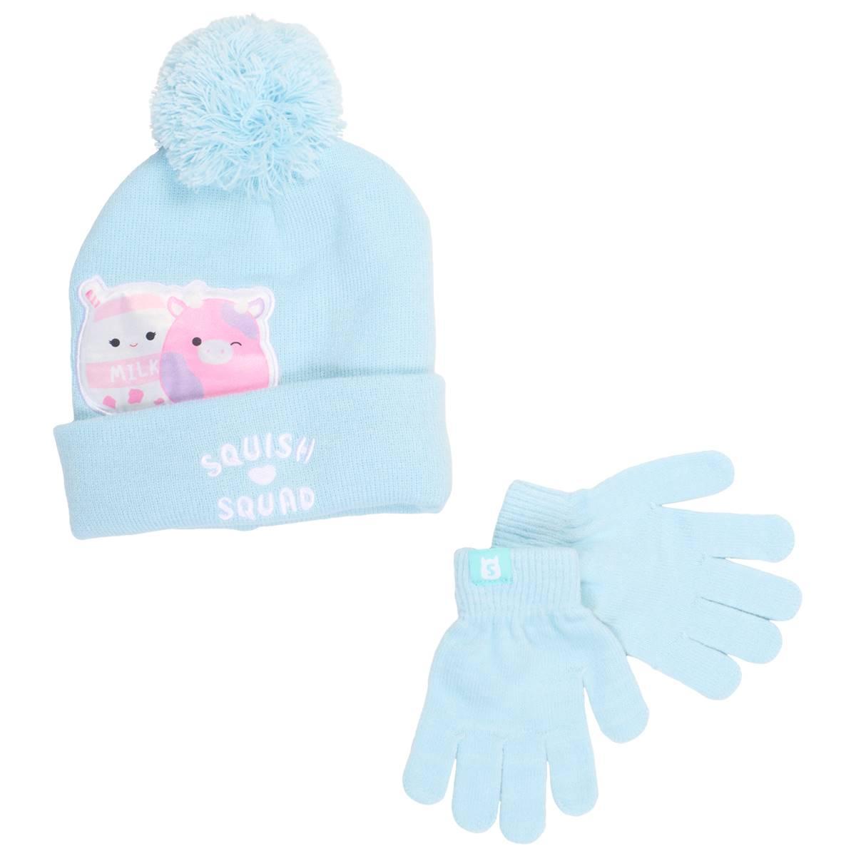 Click here for Girls Squishmallows(tm) Squish Squad Beanie W/ Glo... prices