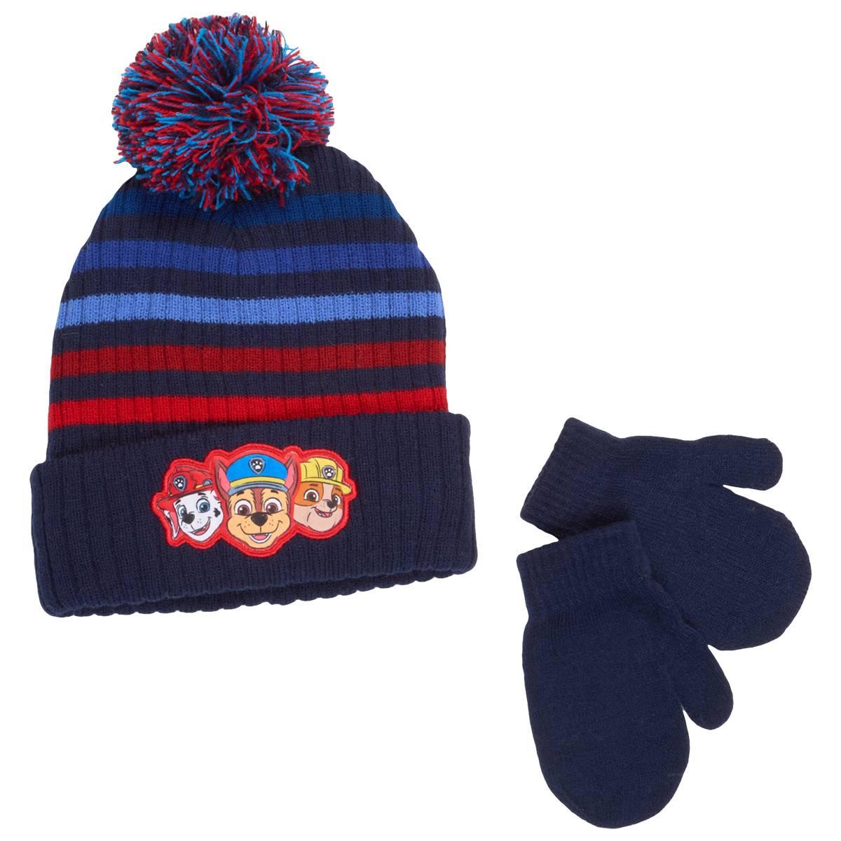 Click here for Toddler Boy Paw Patrol Beanie & Gloves Set prices