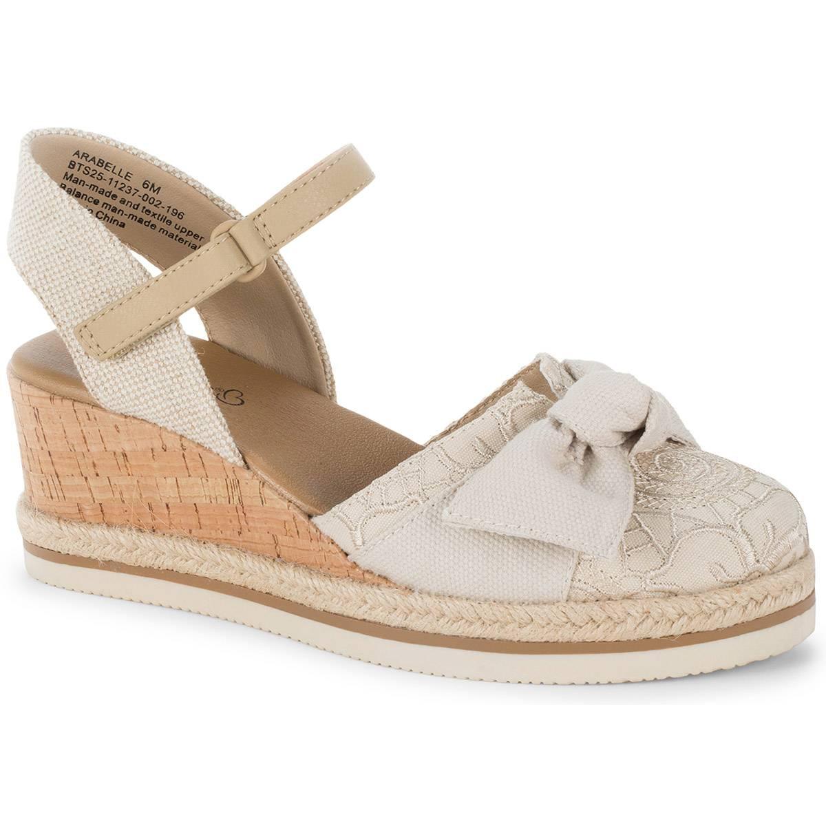 Click here for Womens Baretraps(R) Arabelle Closed Toe Wedge Sand... prices