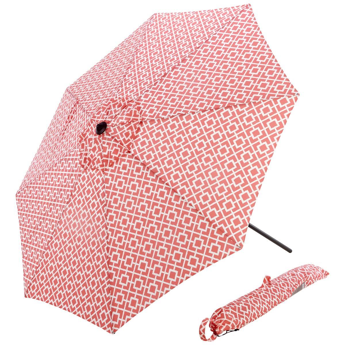 Click here for Allen + Roth 9ft. Market Umbrella - Coral prices