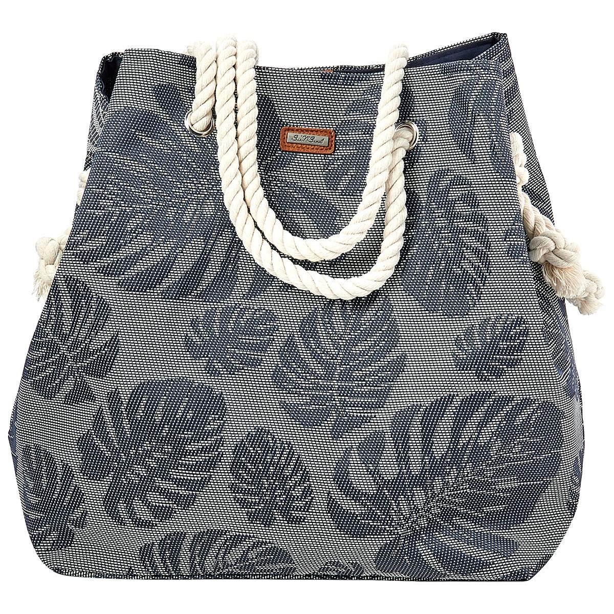 Click here for Caribbean Joe Navy Straw Gap Tote prices