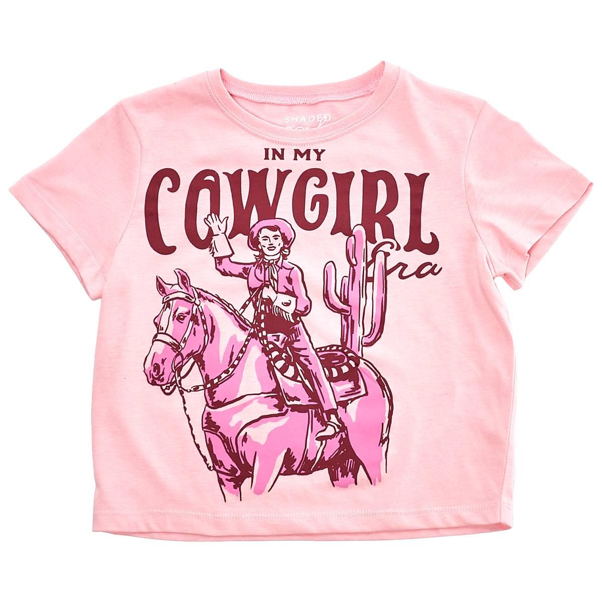 Click here for Girls (7-16) Shaded Pink Cowgirl Era Tee prices