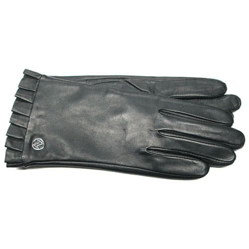 Click here for Womens Adrienne Vittadini Leather Ruffle Gloves prices