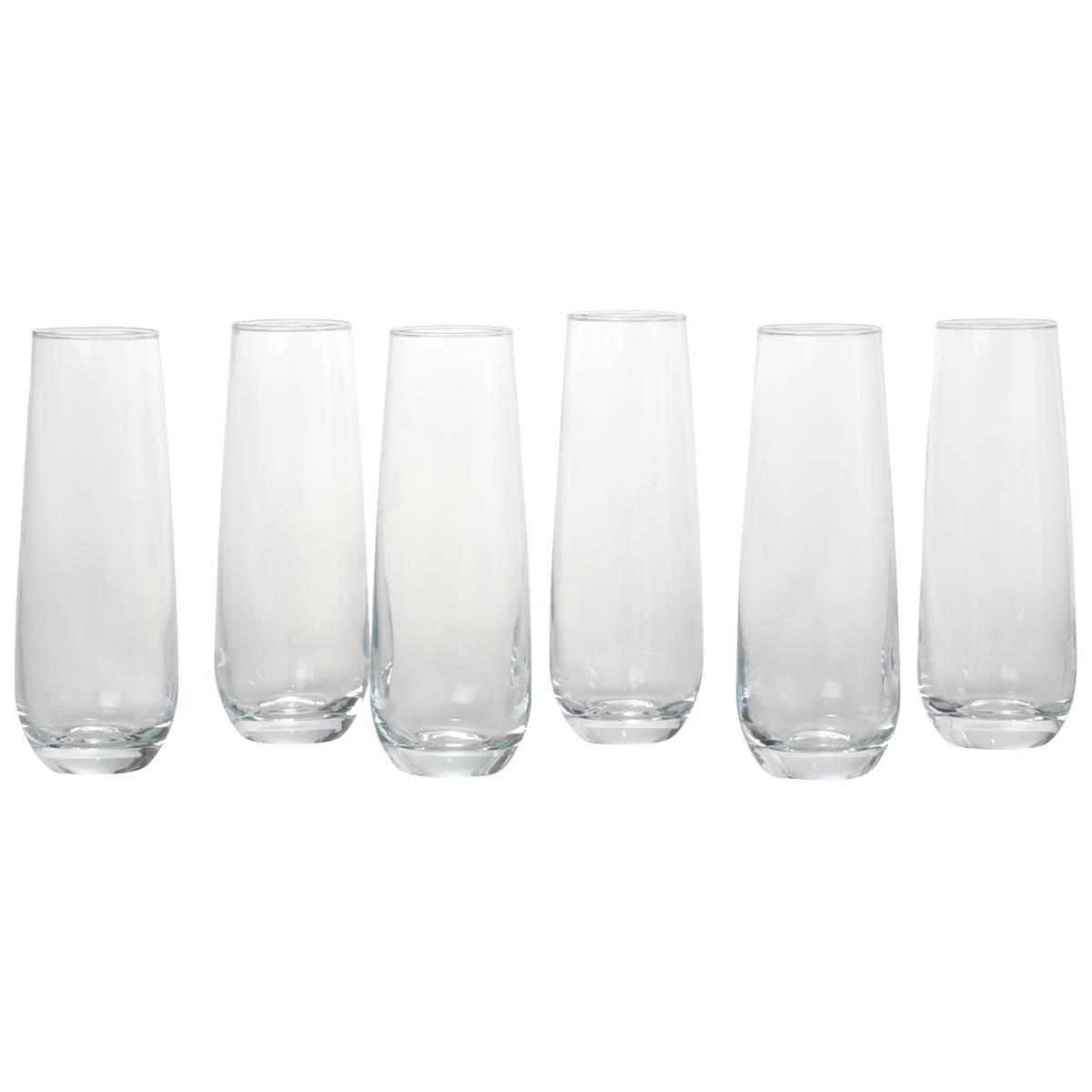 Click here for Circle Glass Nobless 10.5oz. Stemless Flute - Set... prices