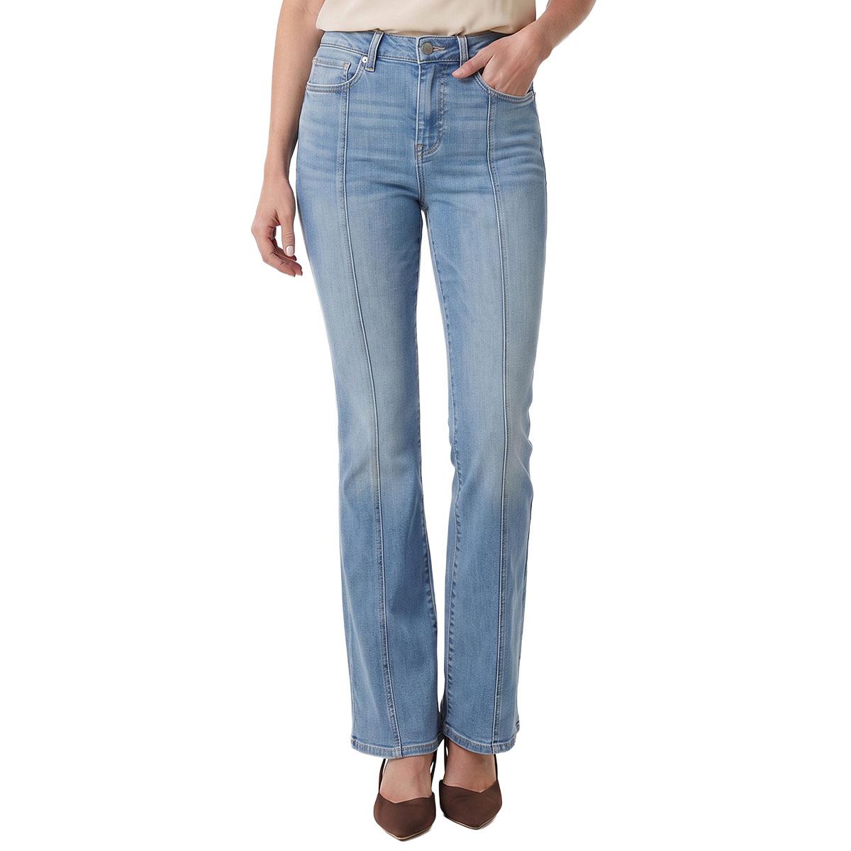 Click here for Womens Royalty Blake Front Seam Bootcut Jeans prices