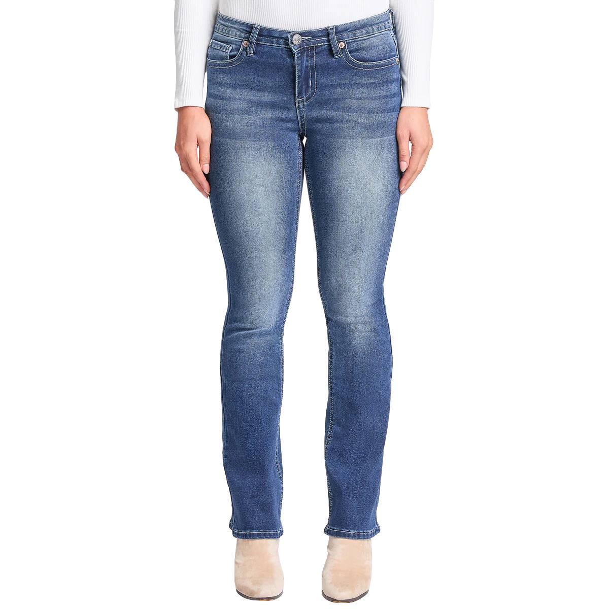 Click here for Juniors YMI(R) 5 Pocket Bootcut Jeans prices