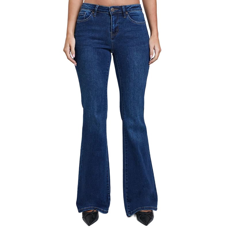 Click here for Juniors YMI Taylor Mid Rise Flare Jeans prices