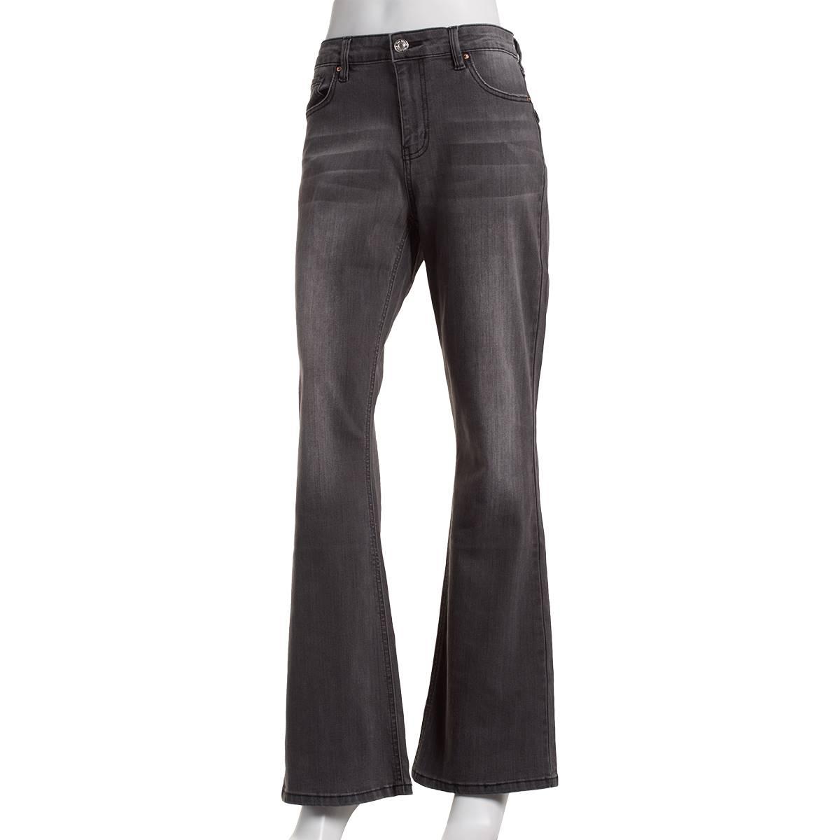 Click here for Juniors YMI(R) Terrain Washed Bootcut Denim Jeans prices