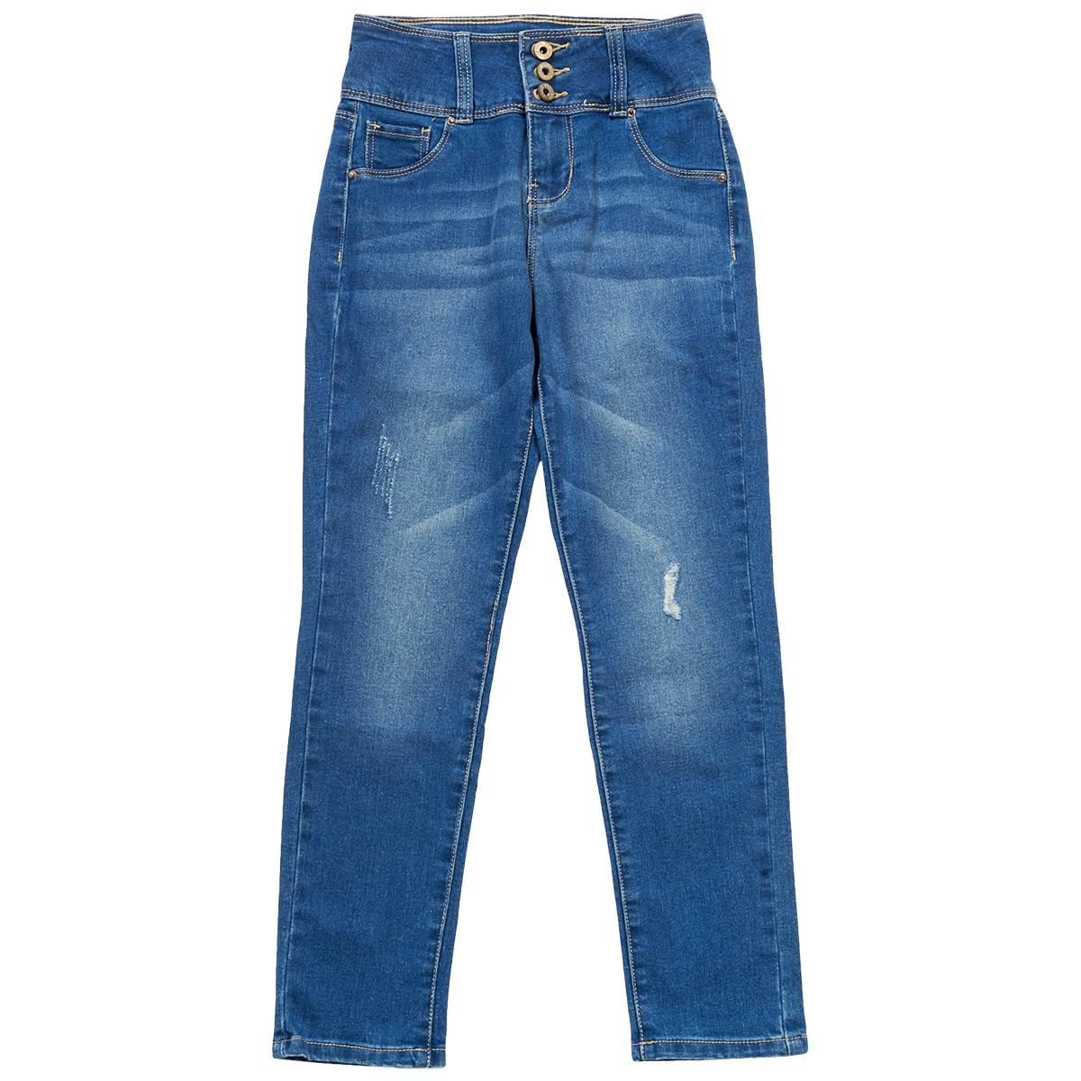 Click here for Girls (7-14) YMI(R) High Rise 3 Button Faux Pocket... prices