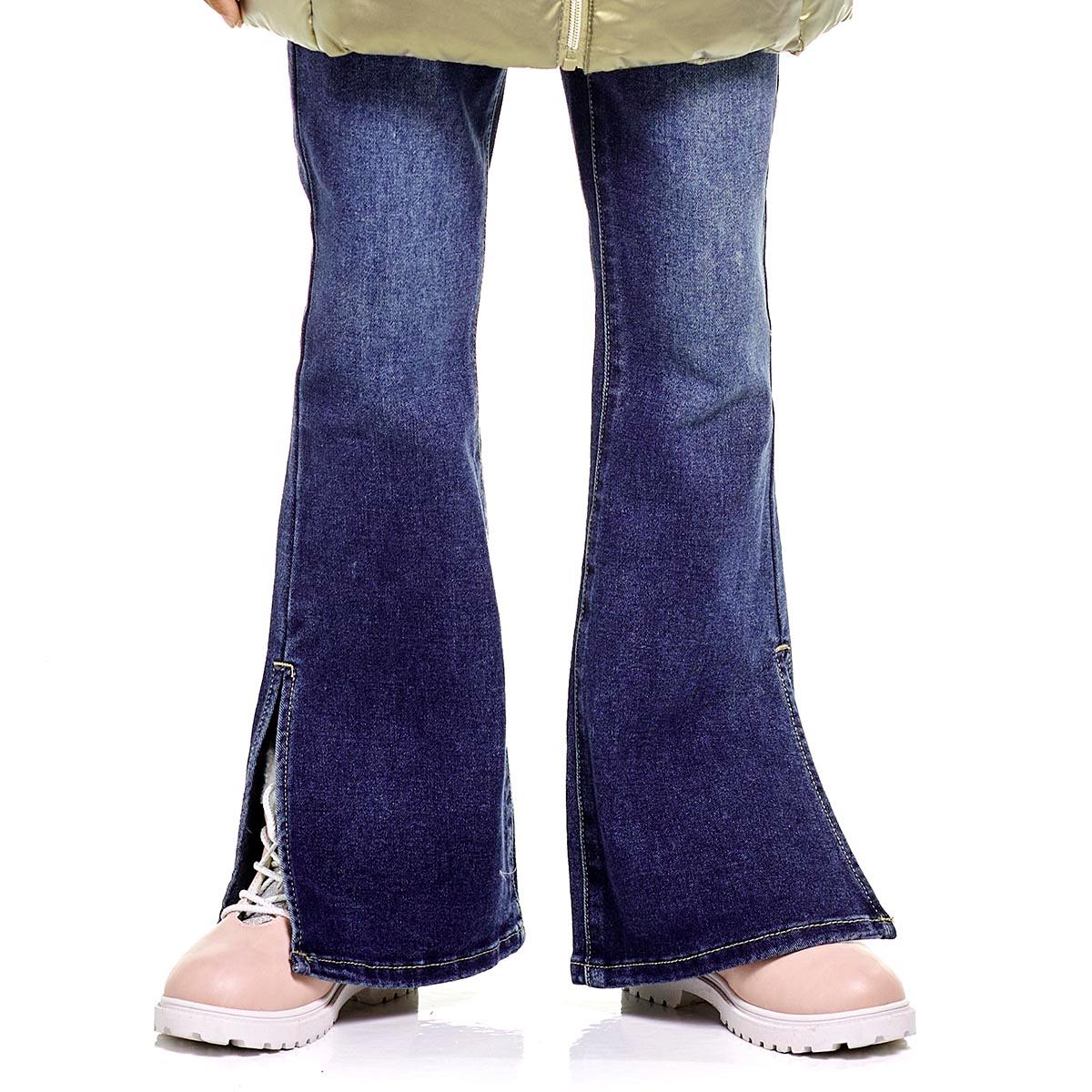 Click here for Girls (7-14) YMI(R) Flared Side Hem Slit Jeans prices