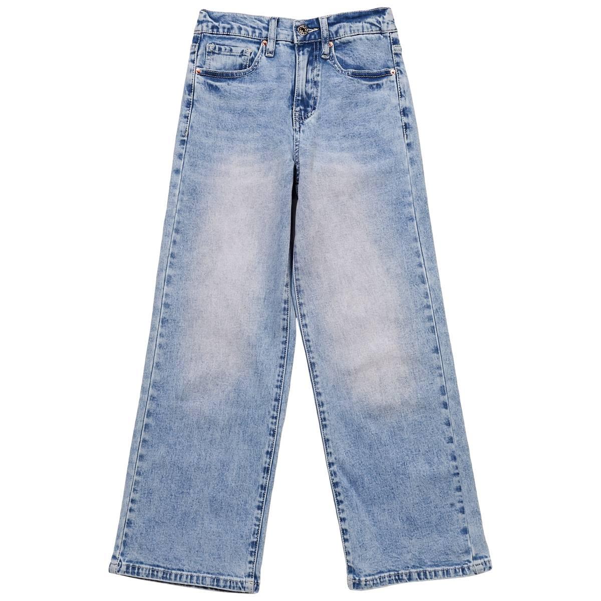 Click here for Girls (7-14) YMI(R) Wide Leg High Rise Jeans prices