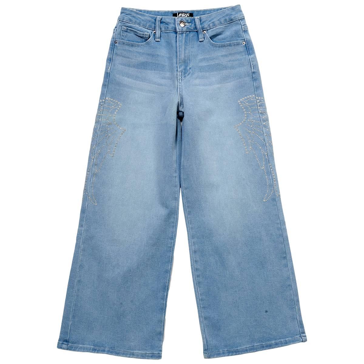 Click here for Girls (7-14) Urban Rise Angel Wing Wide Leg Baggy... prices
