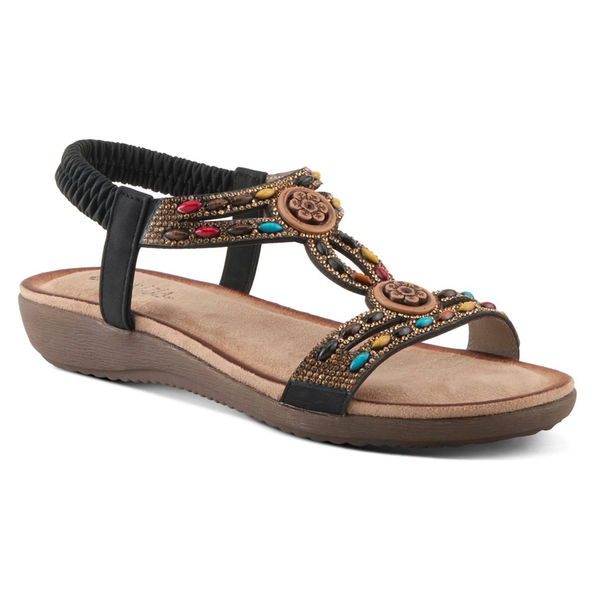 Click here for Patrizia Womens Ponyo Ankle Strap Slip-On Sandal F... prices