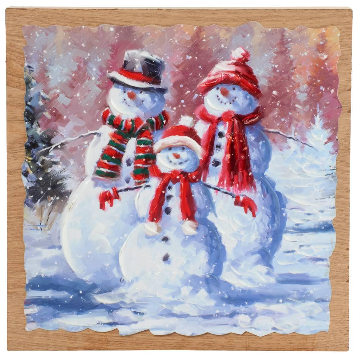 Click here for New View Snowman Canvas Wall Art prices