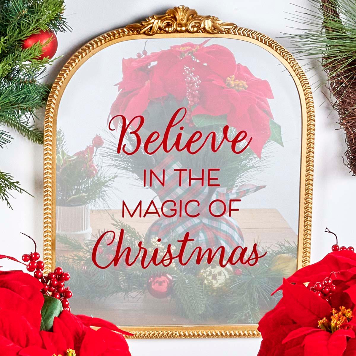 Click here for New View Believe Magic of Christmas Arch Mirror prices