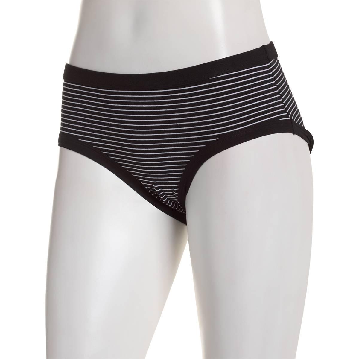 Click here for Womens St. Eve Self Binding Stripe Hipster Panties... prices