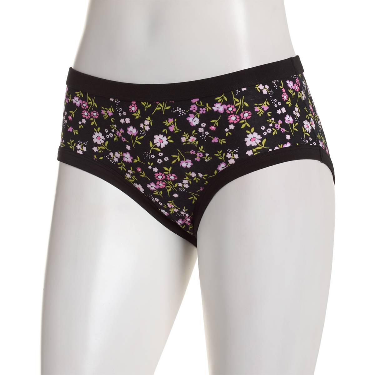 Click here for Womens St. Eve Self Binding Floral Hipster Panties... prices
