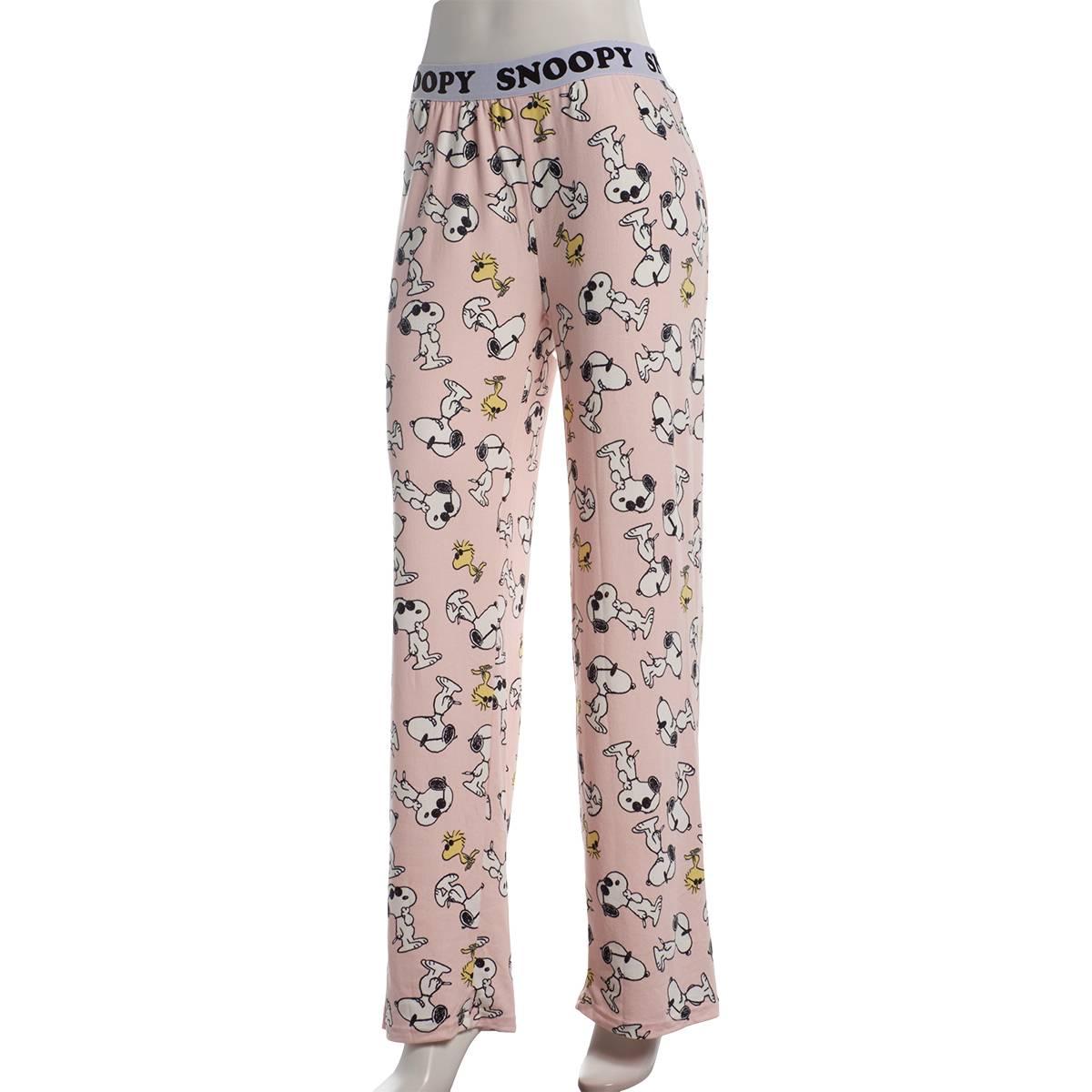 Juniors Peanuts(tm) Snoopy & Woodstock Hacci Pajama Pants
