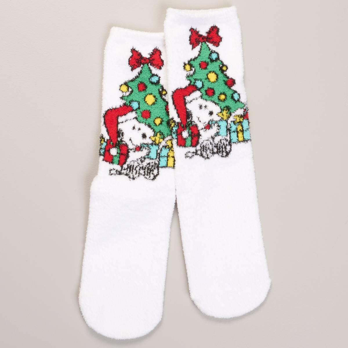 Click here for Kids Holiday Traditions Snoopy Gripper Slipper Soc... prices