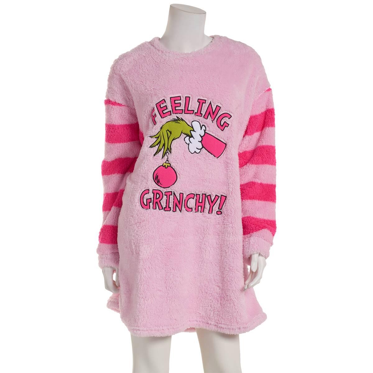 Click here for Womens Grinch Feeling Grinchy Fleece Robe with Soc... prices