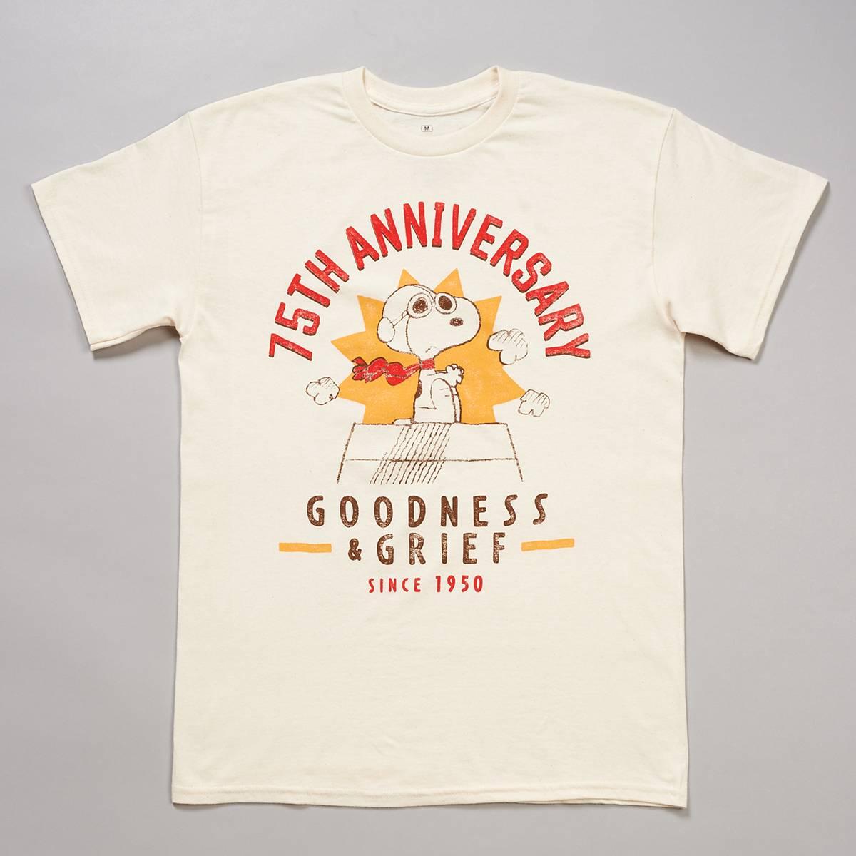 Click here for Young Mens Snoopy 75th Anniversary Graphic Tee prices
