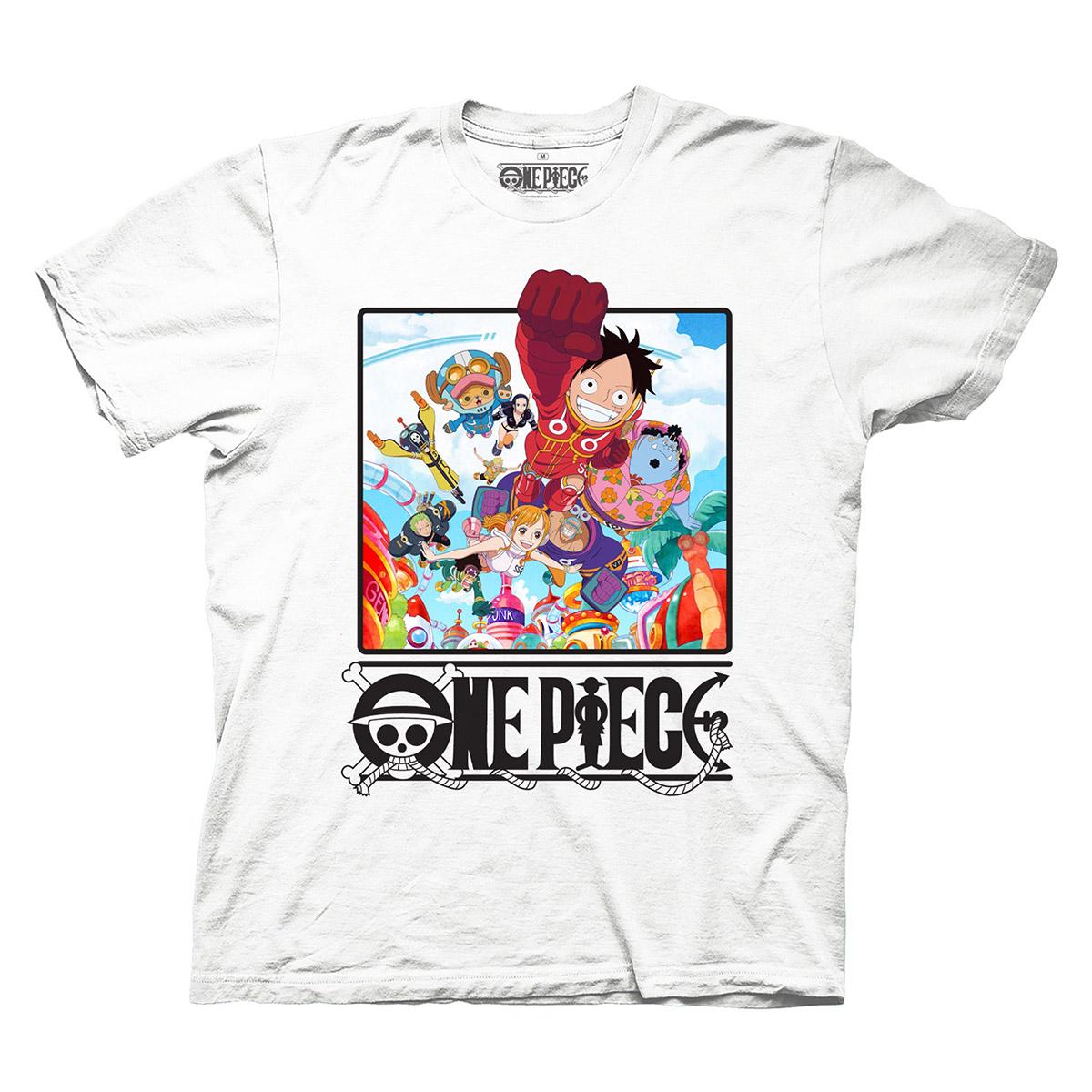 Click here for Young Mens One Piece Group Graphic Tee prices