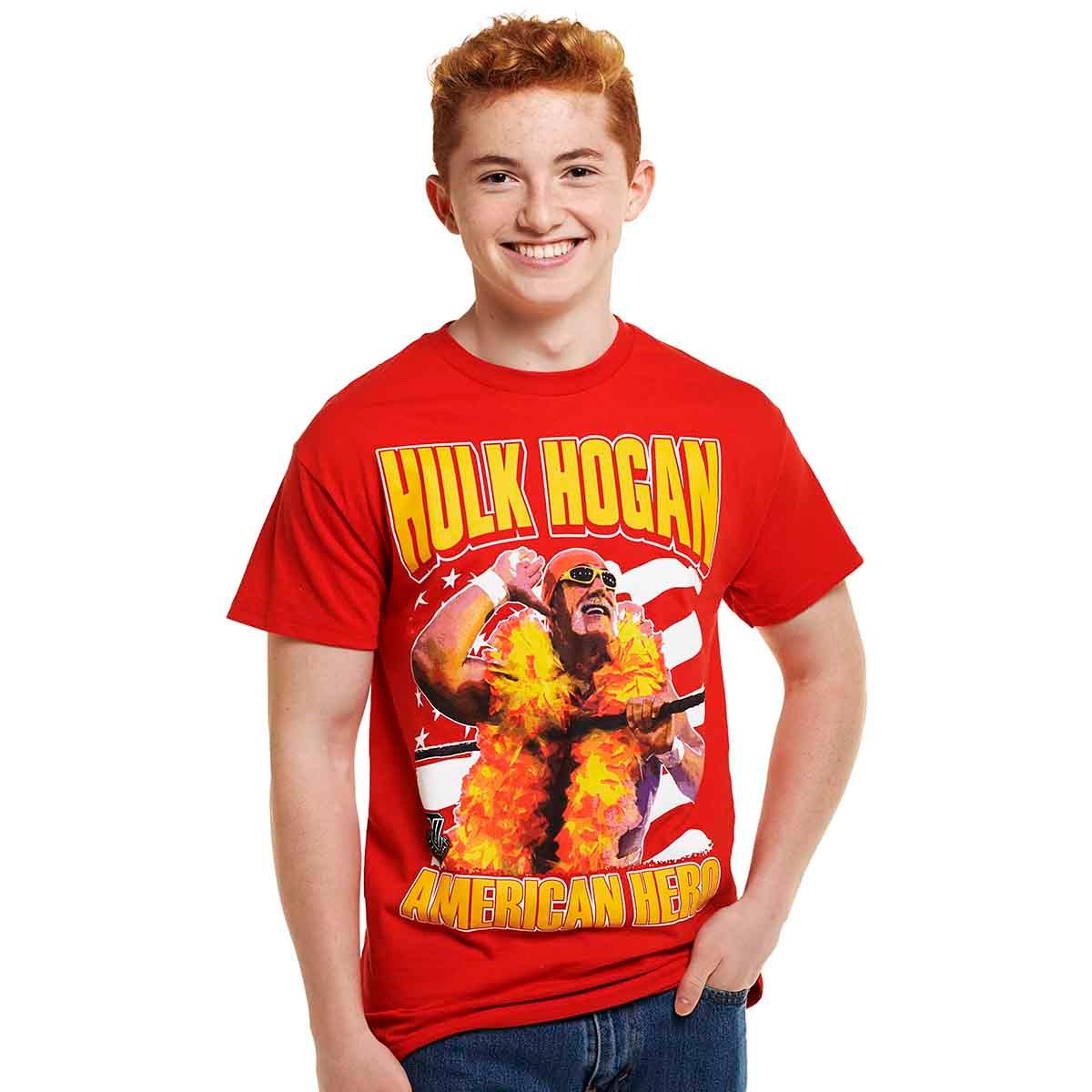 Click here for Young Mens WWE(R) Hulk Hogan Real Hero Short Sleev... prices