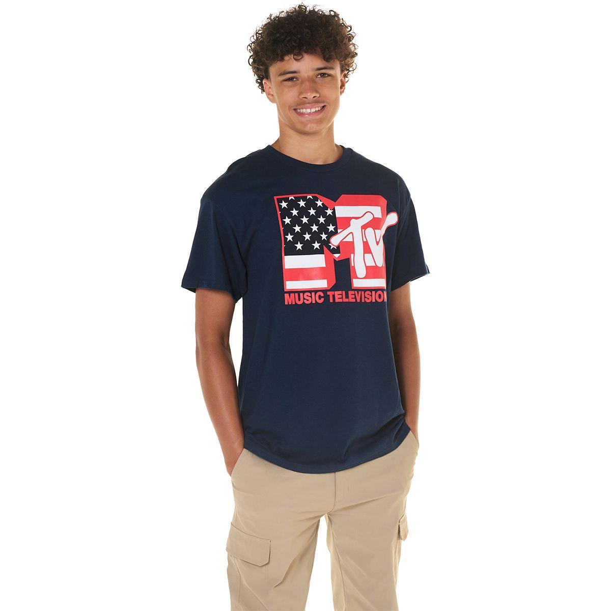 Click here for Young Mens MTV America Short Sleeve Graphic Tee prices
