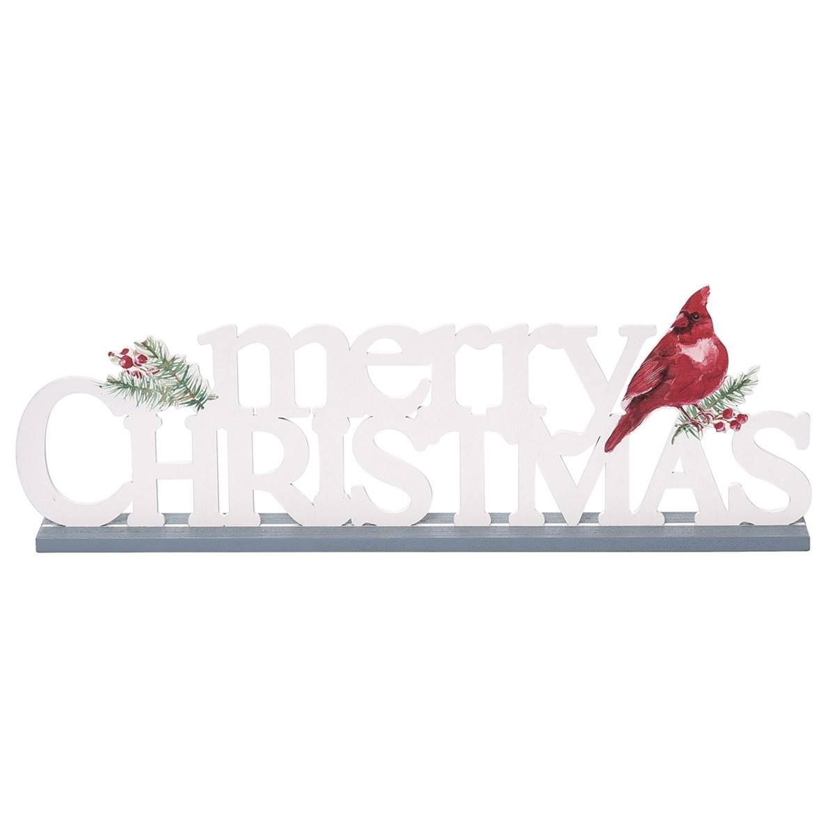 Click here for Transpac Cardinal Christmas Word Decor prices
