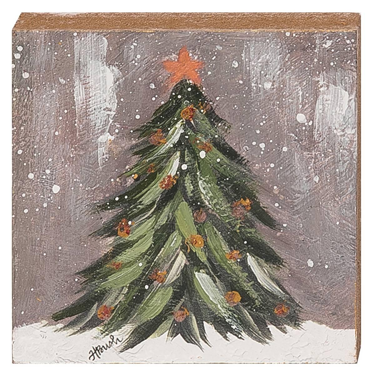 Click here for Hand Painted Tree Block Art prices