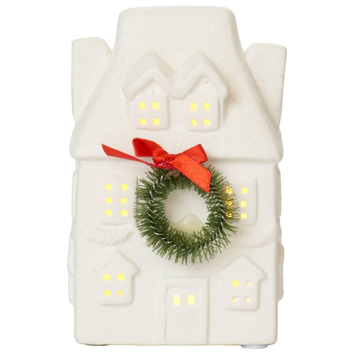 Click here for Christmas LED Village House with Wreath prices