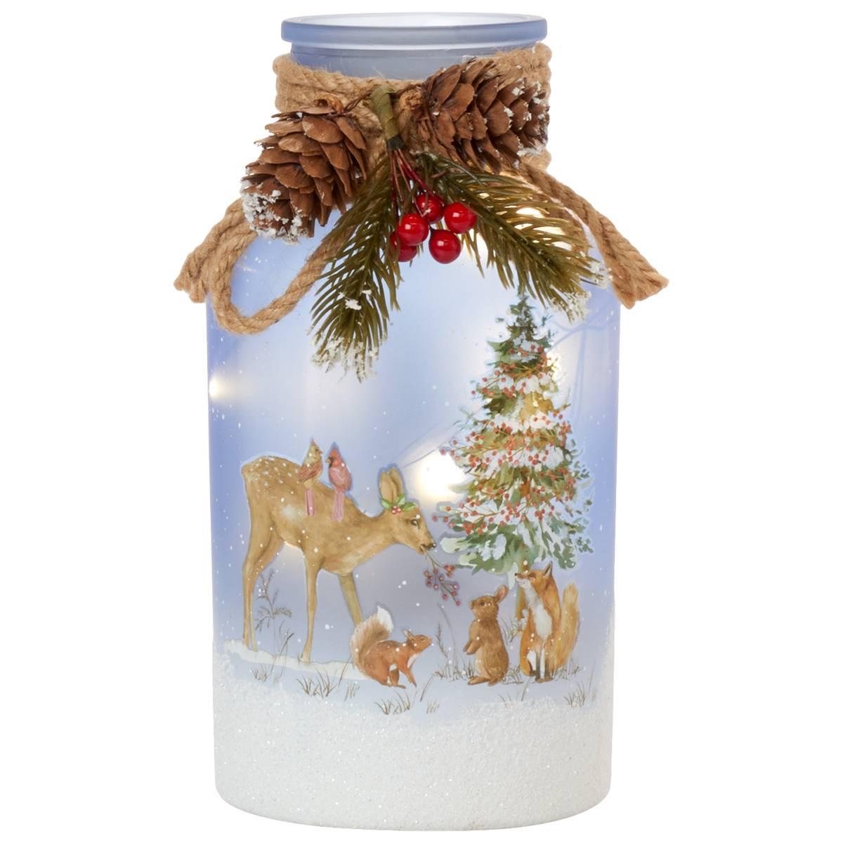 Click here for Deer with Friends Illuminating LED Jar prices