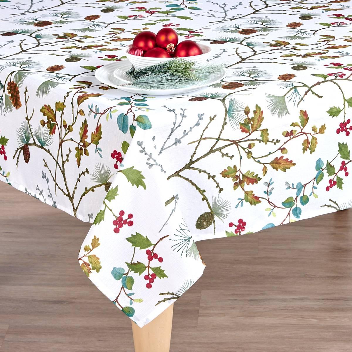 Click here for Botanical Winter Tablecloth prices