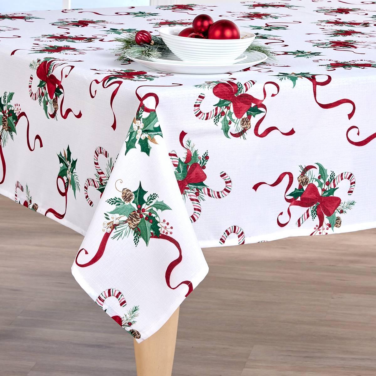 Click here for Candy Cane Ribbon Tablecloth prices