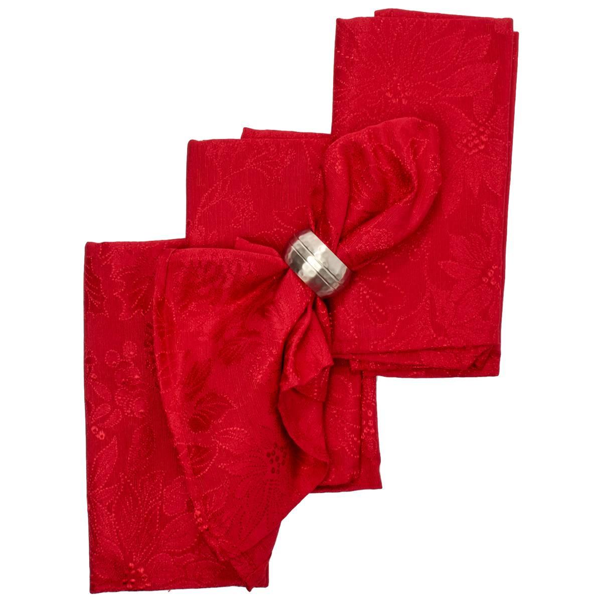 Click here for Poinsettia Foliage Napkins - Set of 4 prices
