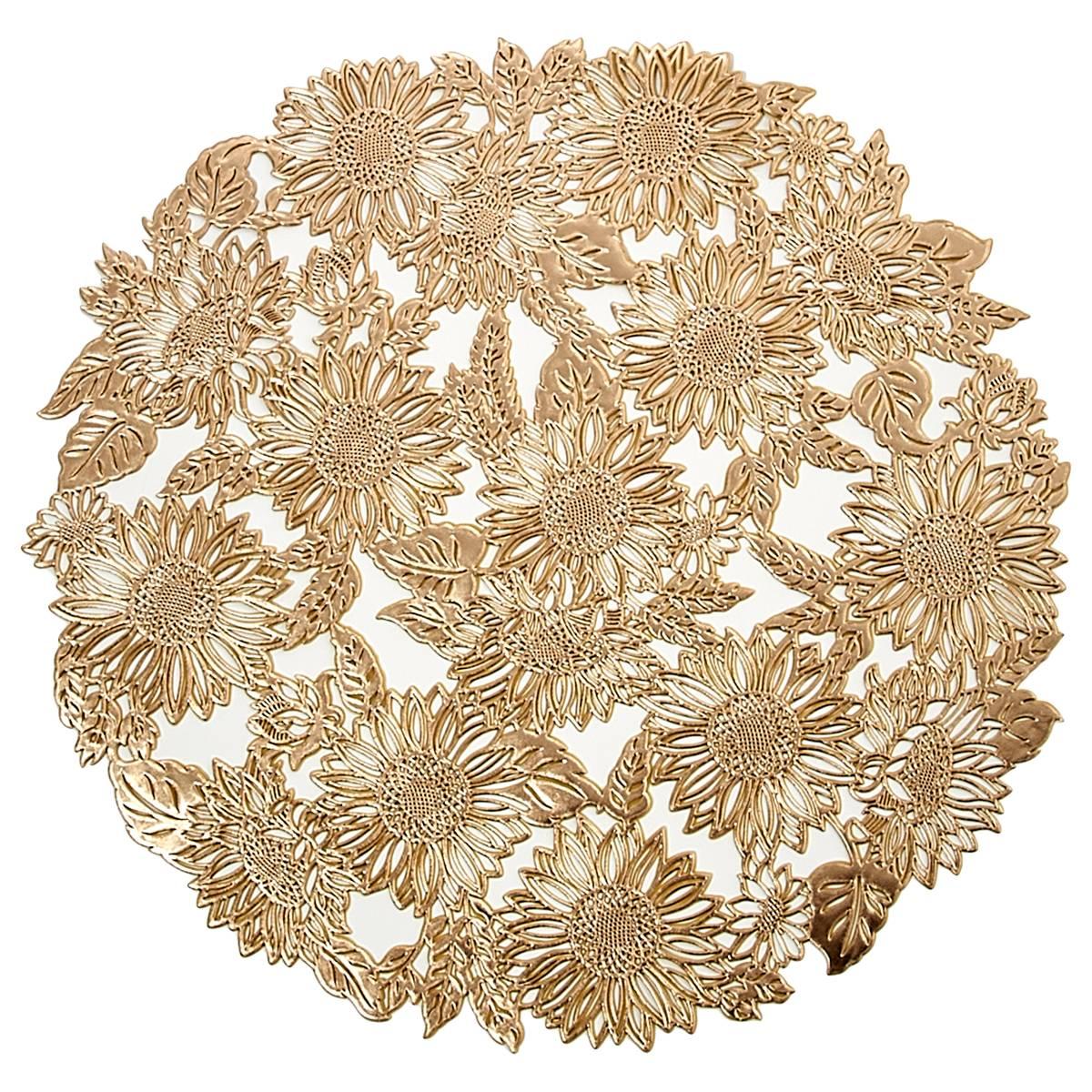 Click here for Sweet Sunflower Vinyl Placemats - Set of 4 prices