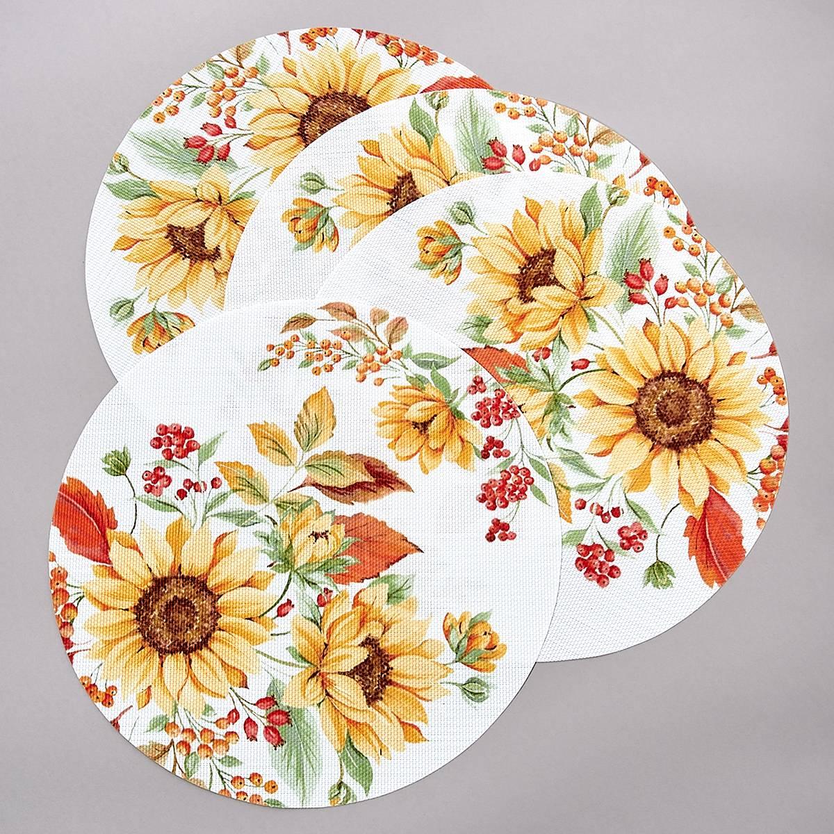 Click here for Sunflower Harvest Placemats - Set of 4 prices