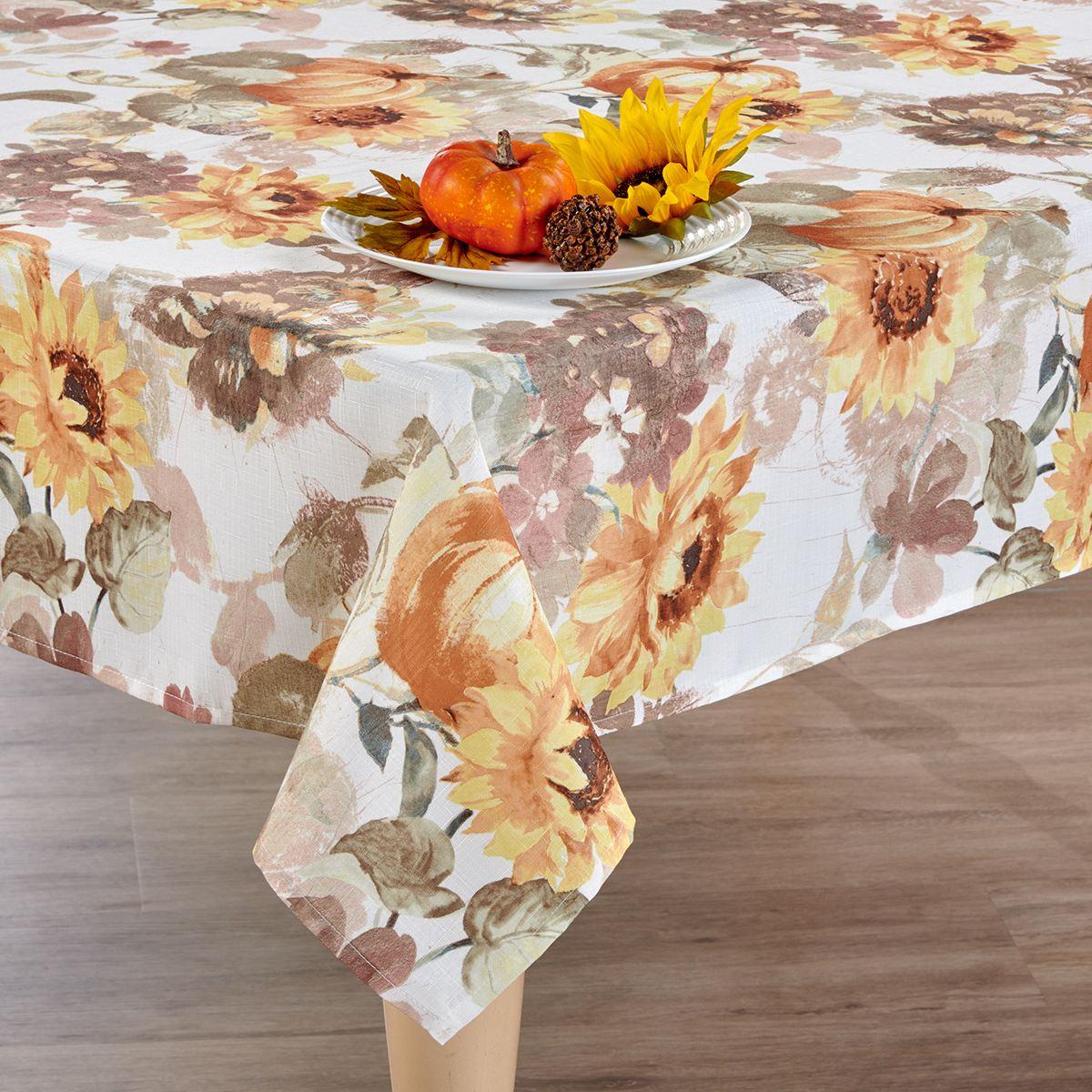 Click here for Sunwashed Harvest Textured Tablecloth prices