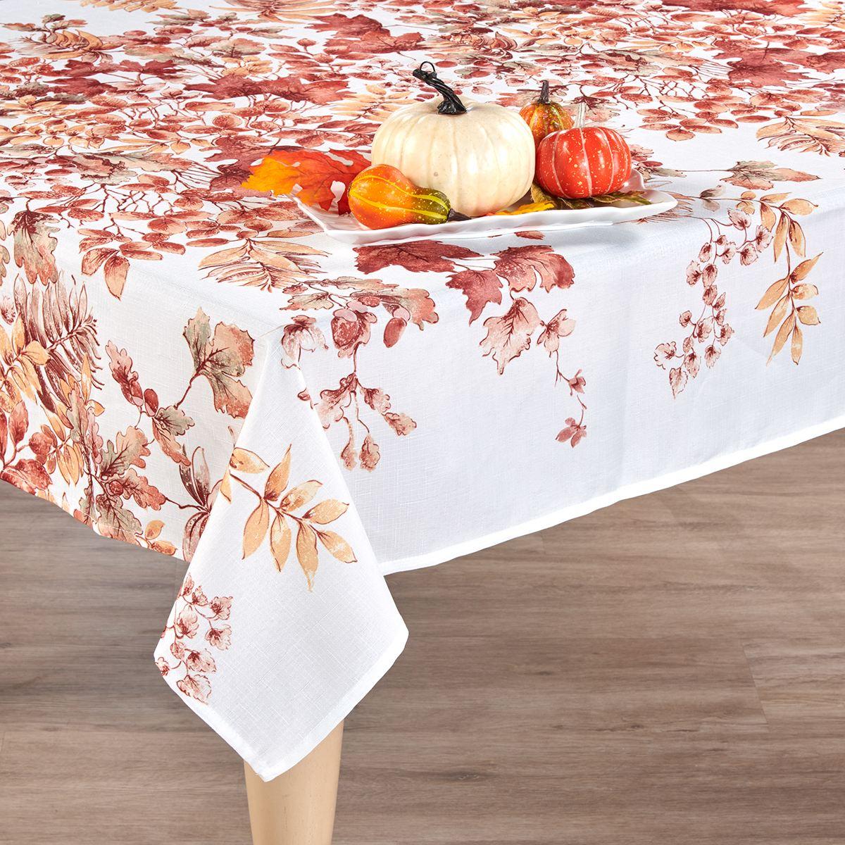 Click here for Fall Forest Textured Tablecloth prices