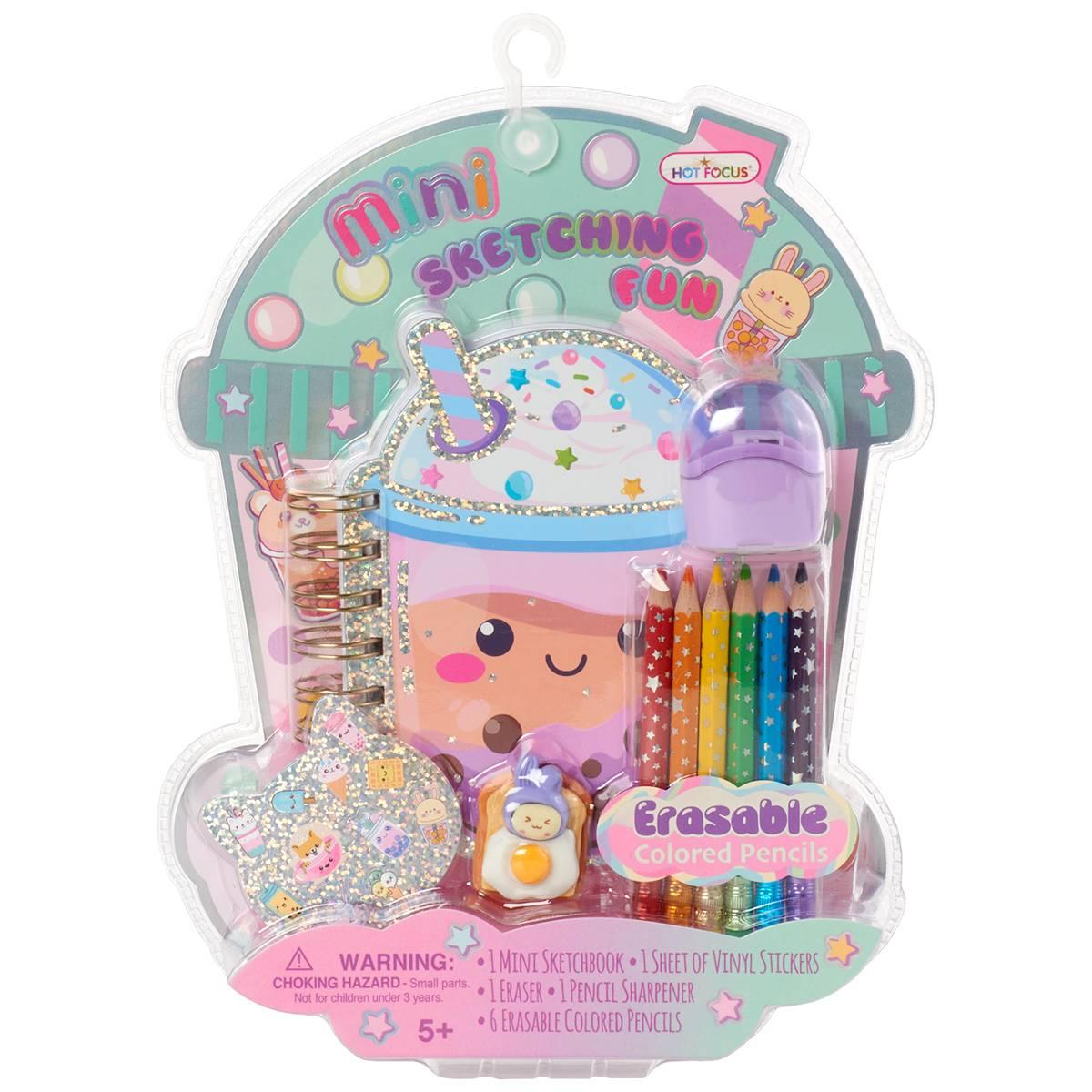 Click here for Girls Hot Focus(R) 10pc. Mini Boba Sketchbook Set prices