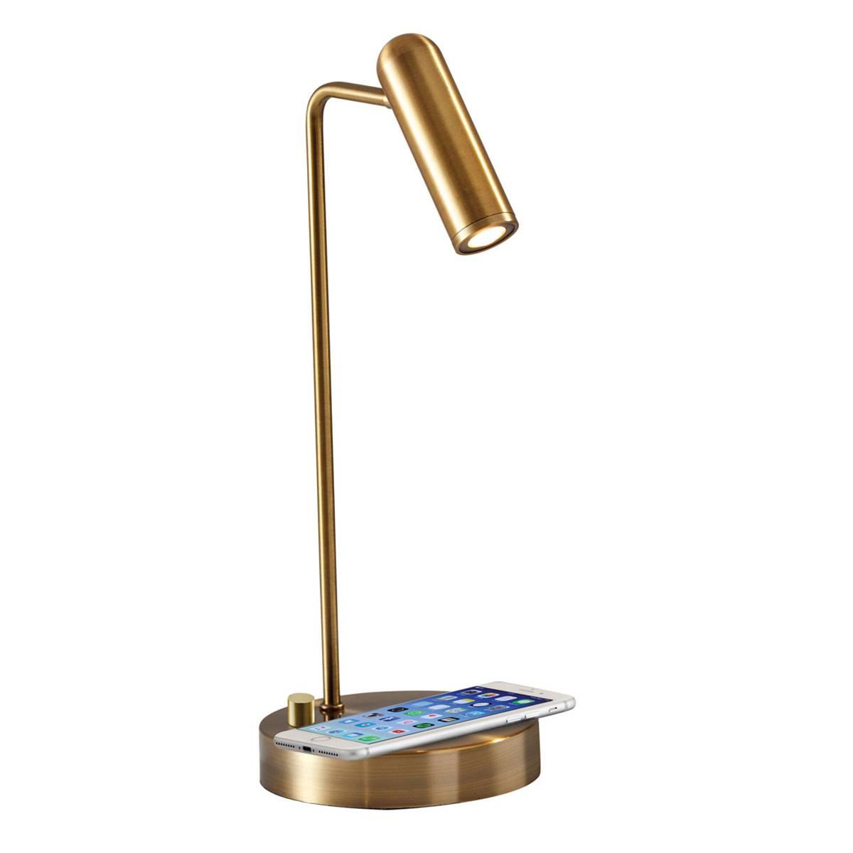 Adesso Kaye Charge LED Desk Lamp