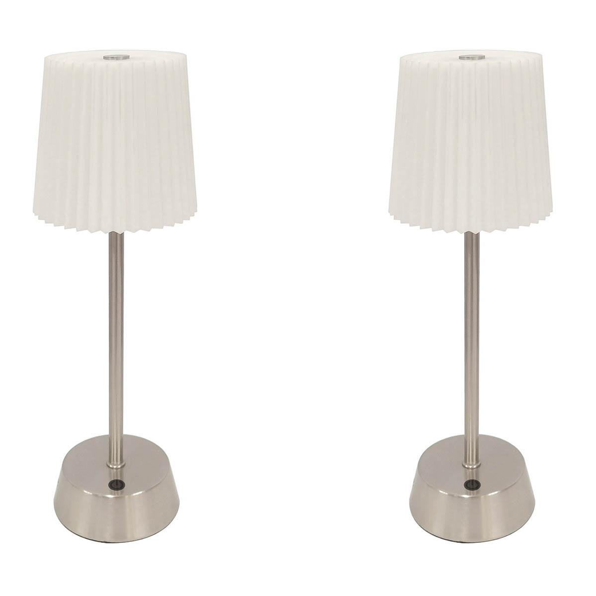 Click here for Adesso Rechargeable LED Table Lamp - Set of 2 prices