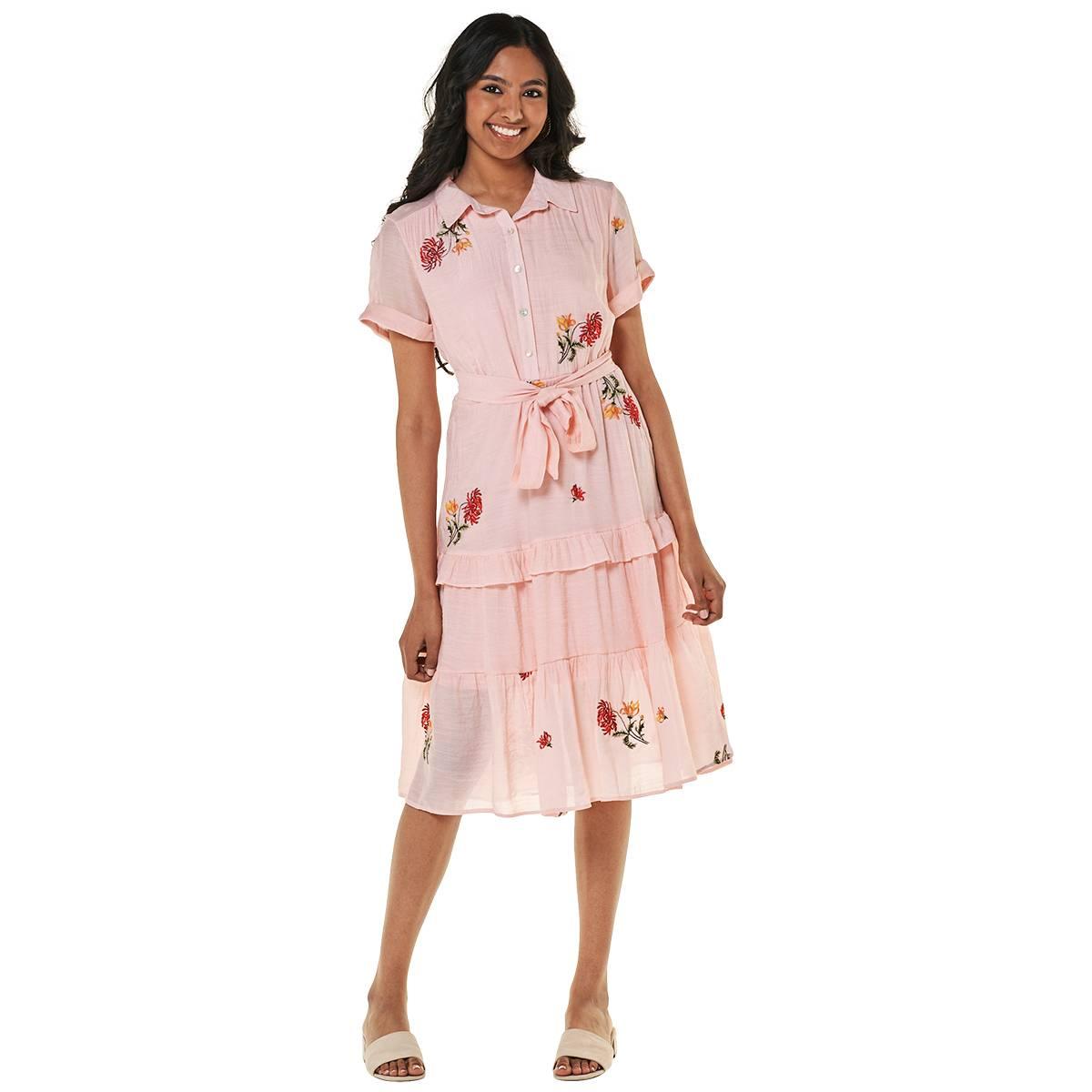 Click here for Womens Figueroa & Flower Short Sleeve Tier Floral... prices