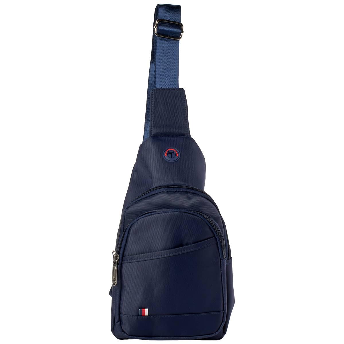 Click here for Mens Nylon Sling Bag - Navy prices