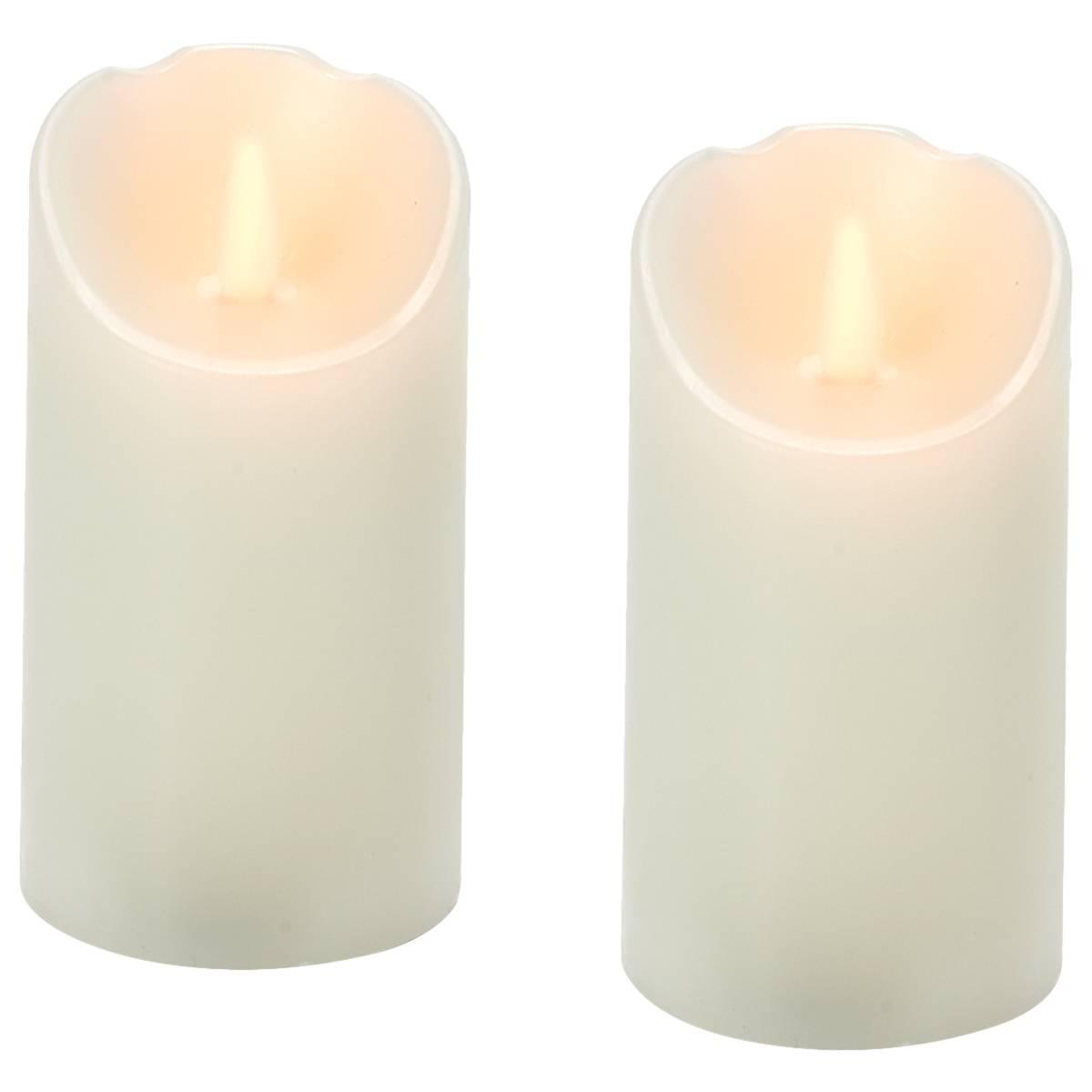 Click here for Realistic Wax 3x6 Pillar Candle - Set of 2 prices