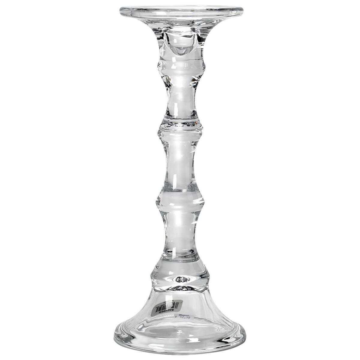 Click here for Mikasa(R) 11.75in. Glass Candle Holder - Clear prices