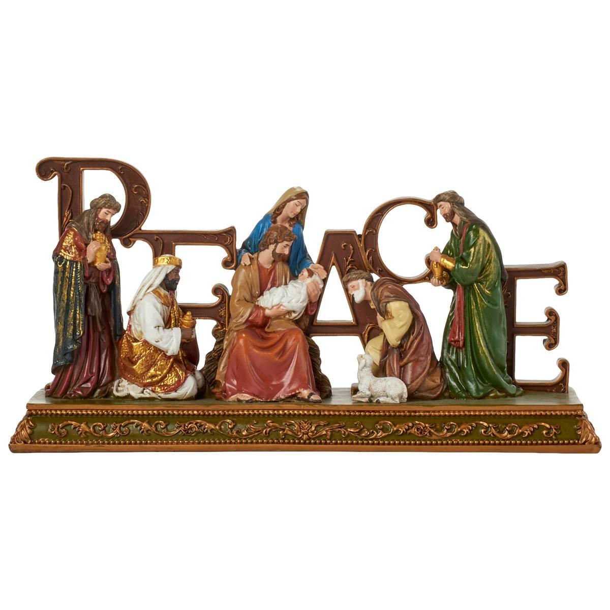 Click here for Christmas Peace Nativity Scene - 12x6 prices