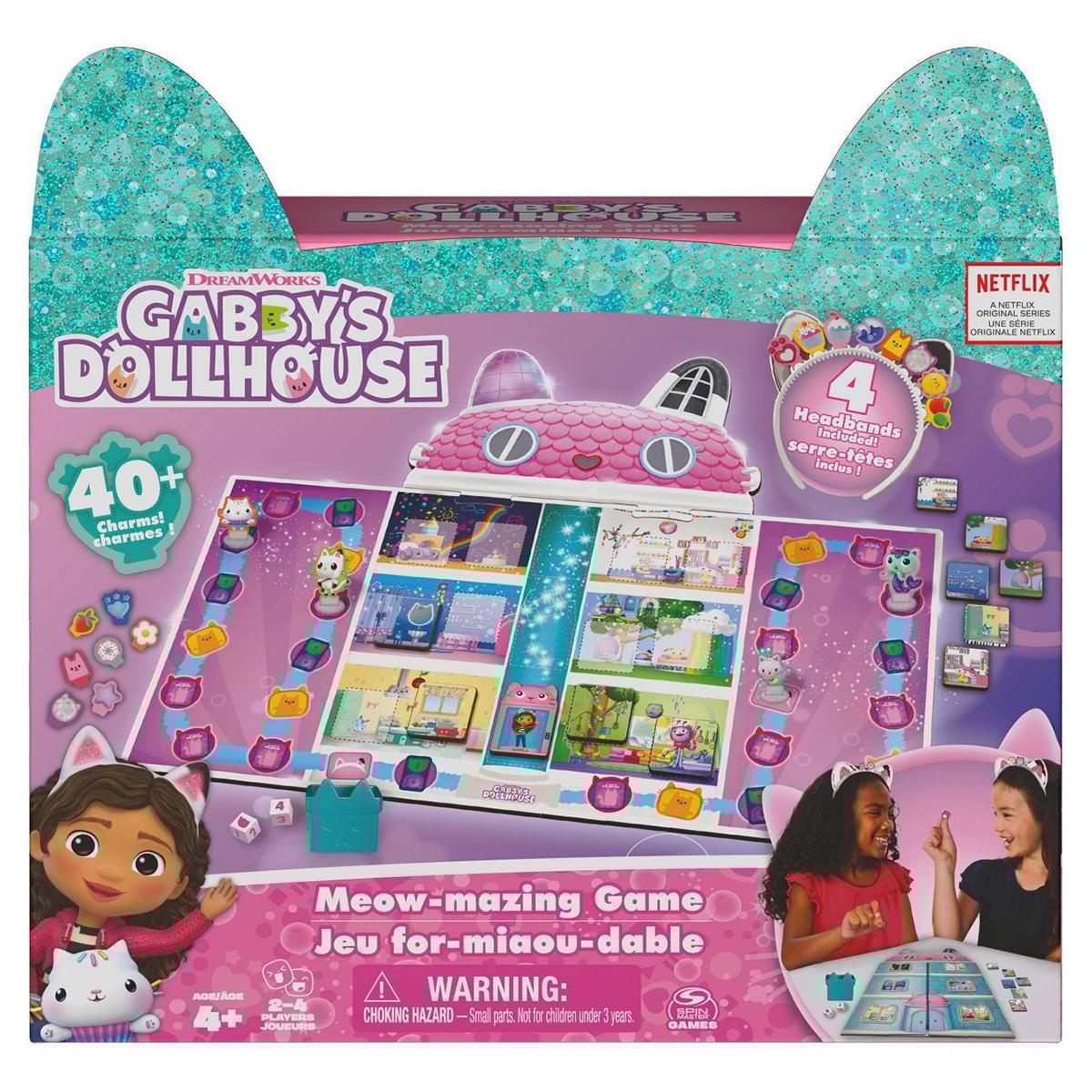 Click here for Spin Master(tm) Gabbys Dollhouse Meow-Mazing Game prices