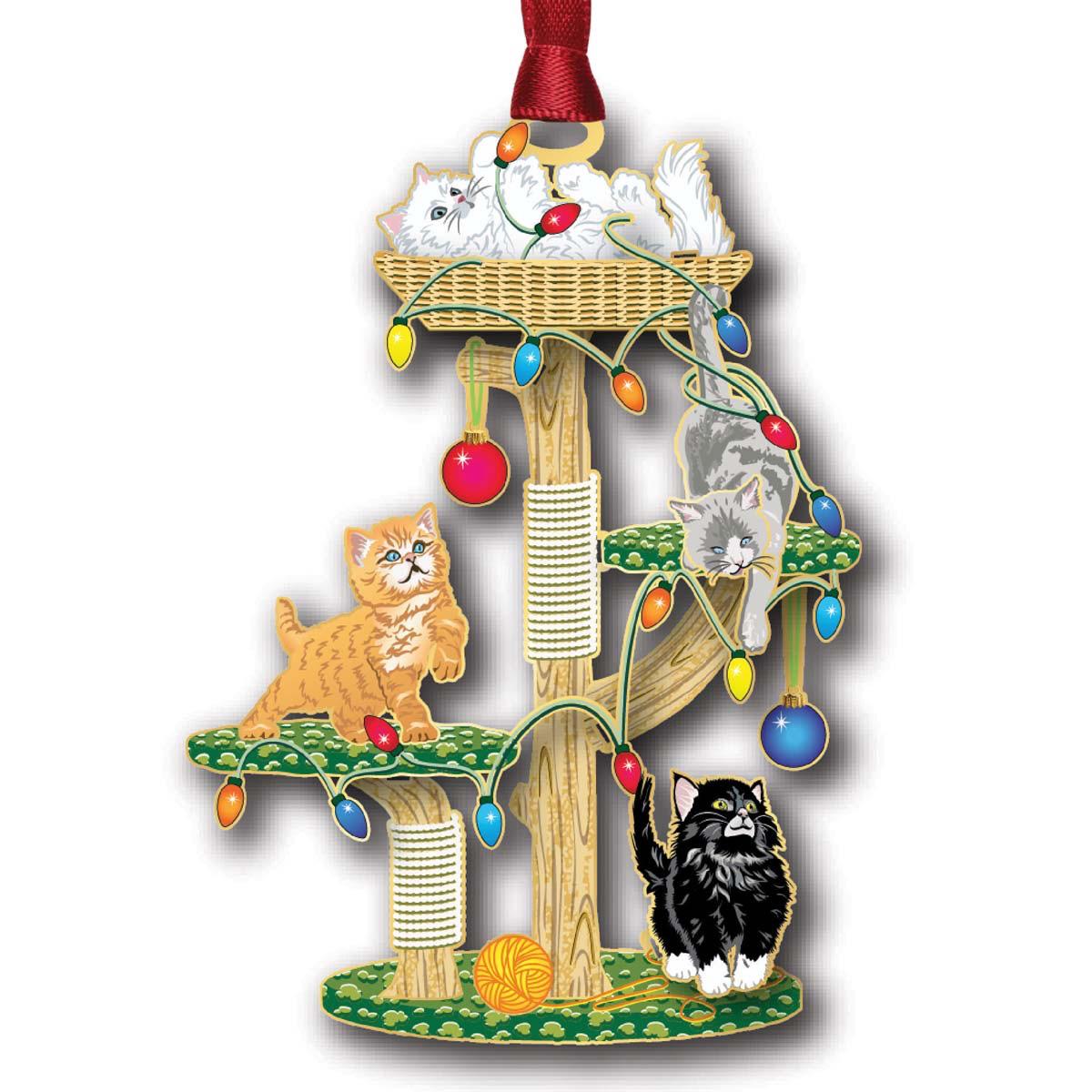 Click here for Beacon Design Cats at Play Ornament prices