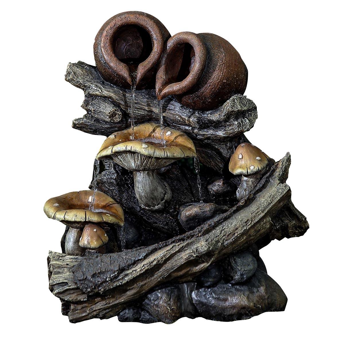 Click here for Resin Jugs with Mushroom & Wood Fountain prices